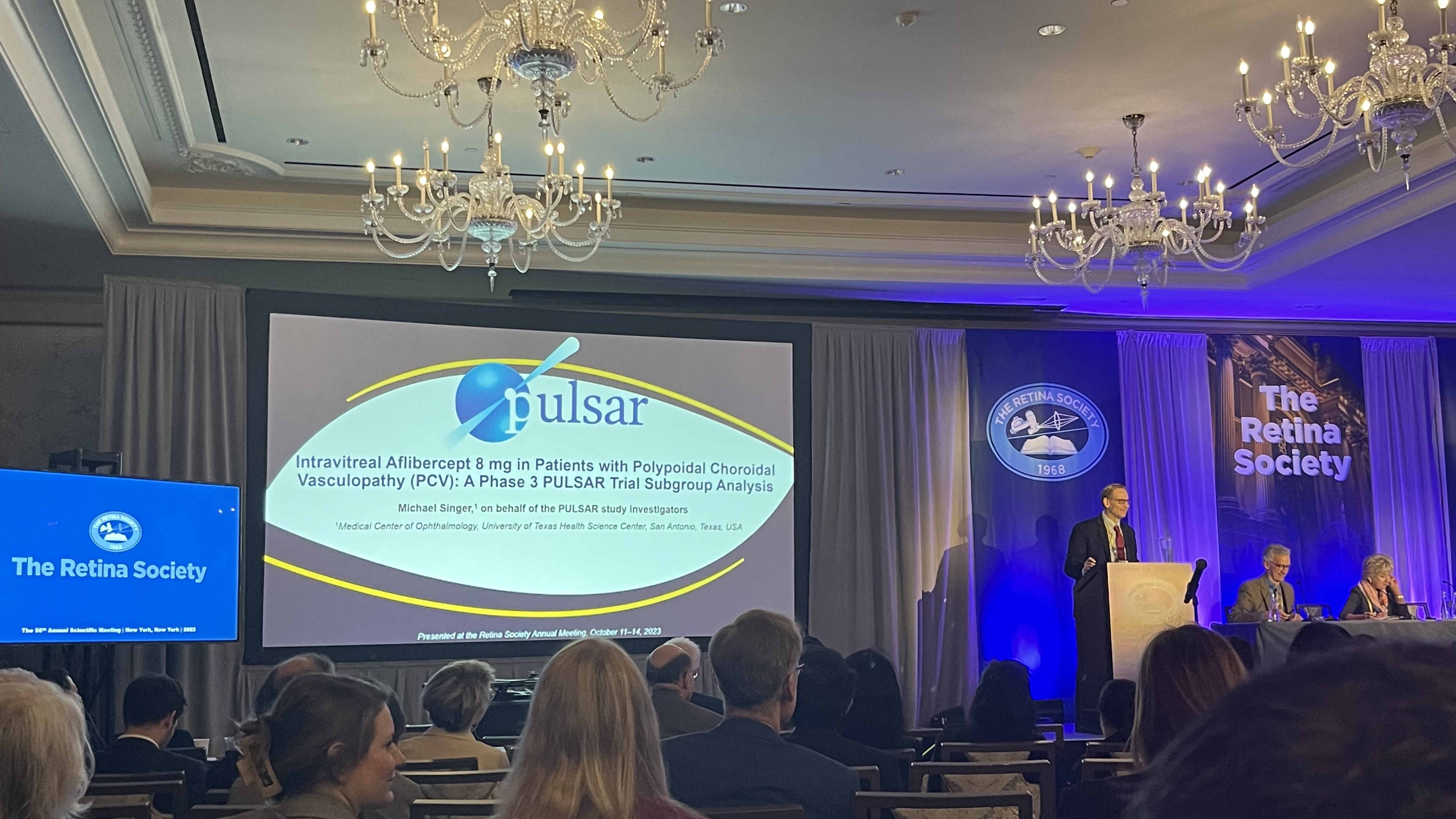 Retina Society 2023: Intravitreal Aflibercept 8 Mg in Patients with ...