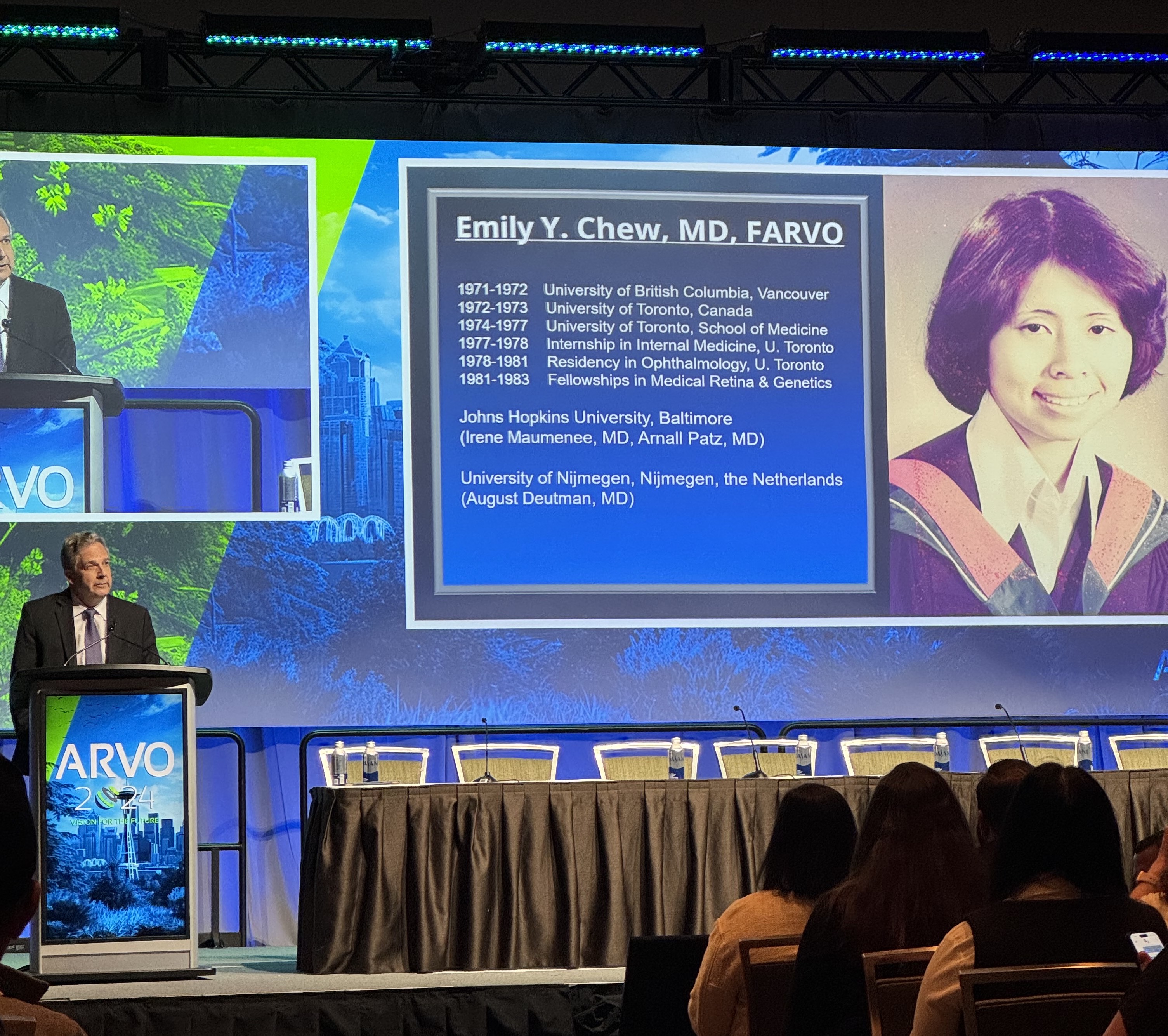 ARVO 2024: Proctor Award & Lecture – Emily Chew, MD – RETINA Roundup